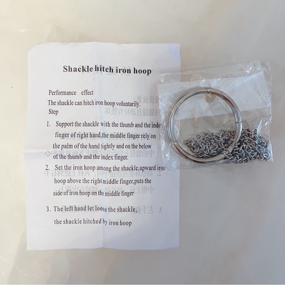 Toys | Tricky Magic Iron Hoop | Poshmark